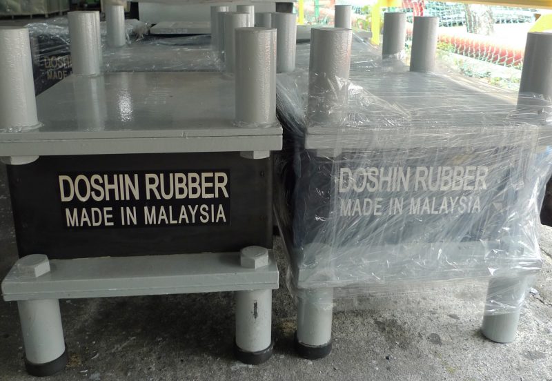 Base Isolation Lead Rubber Bearing - DOSHIN RUBBER ENGINEERING - GO ...